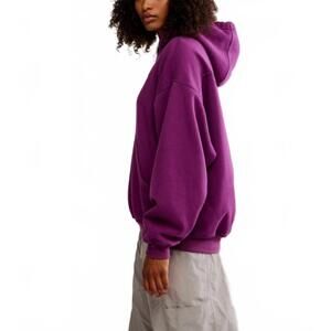 Free People | Tops | New Free People Final Call Logo Hoodie In Deep ...